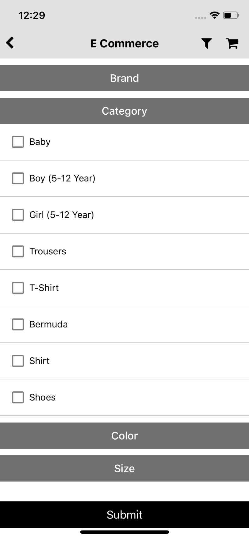E-Commerce template | React Native by Reactiveweb | CodeCanyon